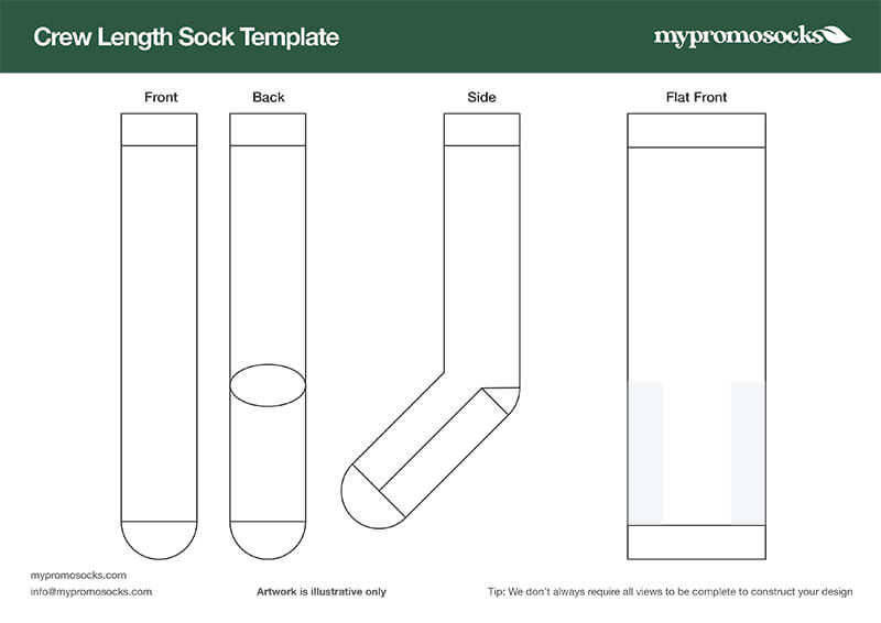 MyPromoSocks - Download our templates