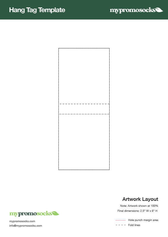 MyPromoSocks - Download our templates