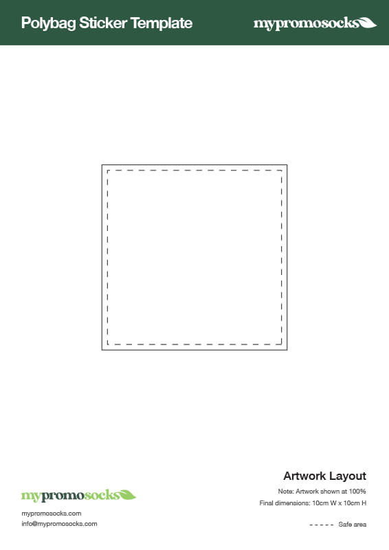 MyPromoSocks - Download our templates